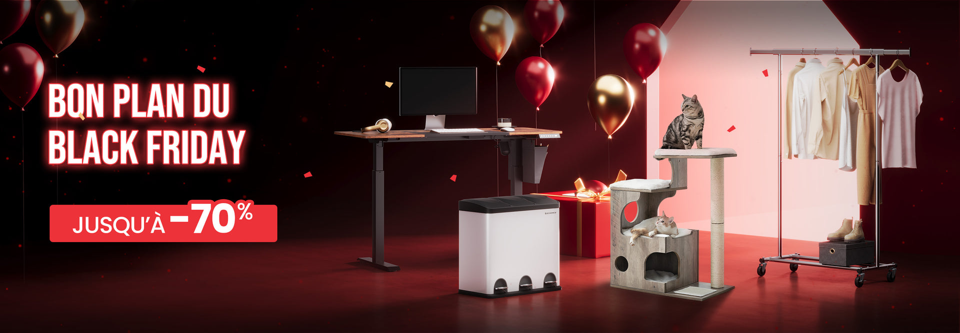 Offres spéciales Black Friday 2023 | SONGMICS HOME